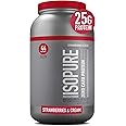 Isopure Whey Isolate Protein Powder with Vitamin C & Zinc for Immune ...