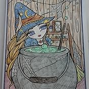 Amazon.com: Enchanted Halloween: A Whimsy Girls Fantasy Coloring Book ...