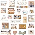 Amazon.com: Ctosree 48 Pieces Boho Classroom Bulletin Board Sets Teach ...