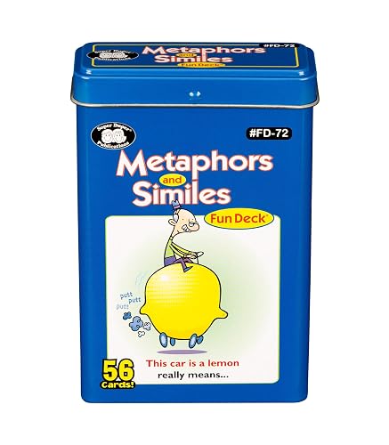 Super Duper Publications Metaphors & Similes Fun Deck | Figurative ...