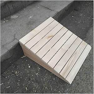 Amazon.com: JHKG Wooden Wheelchair Ramps,Sturdy Non-Slip Door Threshold ...