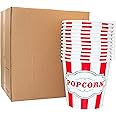 Amazon.com: CUPLAND, Retro 85oz Popcorn Buckets 270 Pack. Reusable and ...