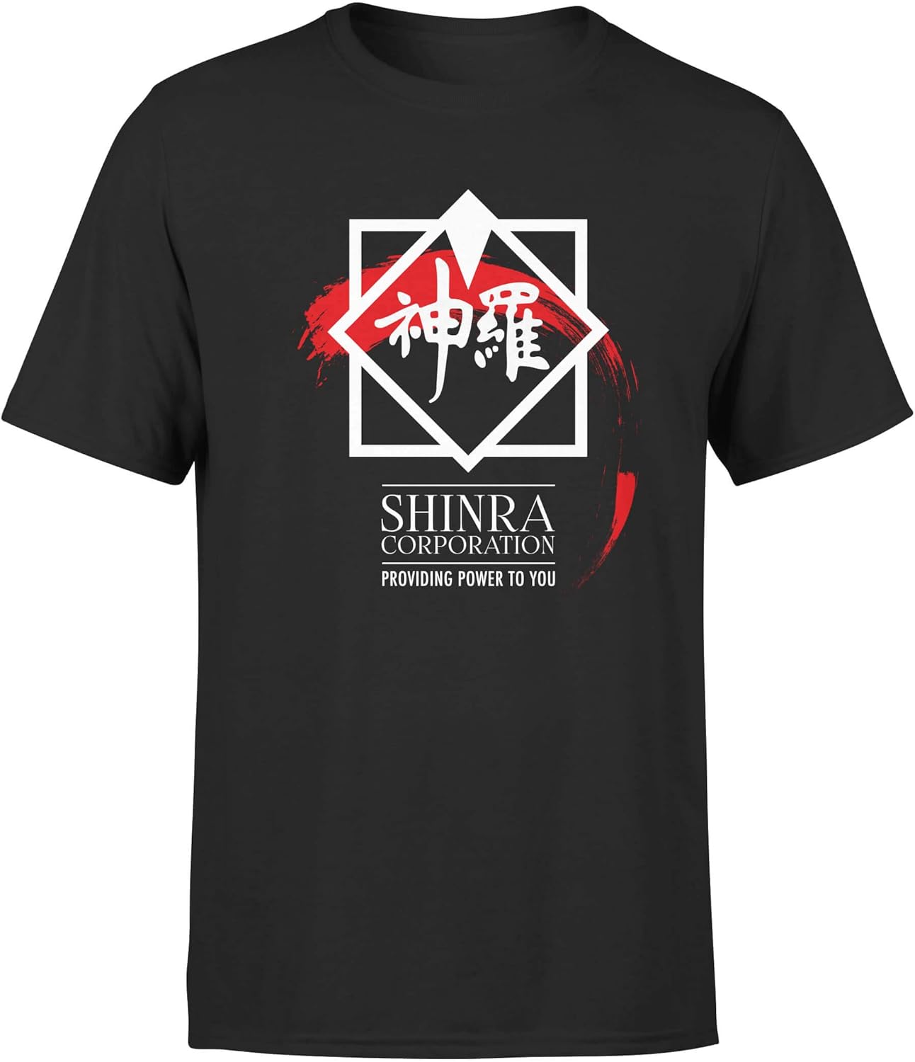 Shinra Corporation Inspired by Final Fantasy 7 Printed T-Shirt: Amazon ...
