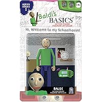 Amazon.com: Baldi's Basics 7" Collectable Plush (Baldi), Multicolour ...
