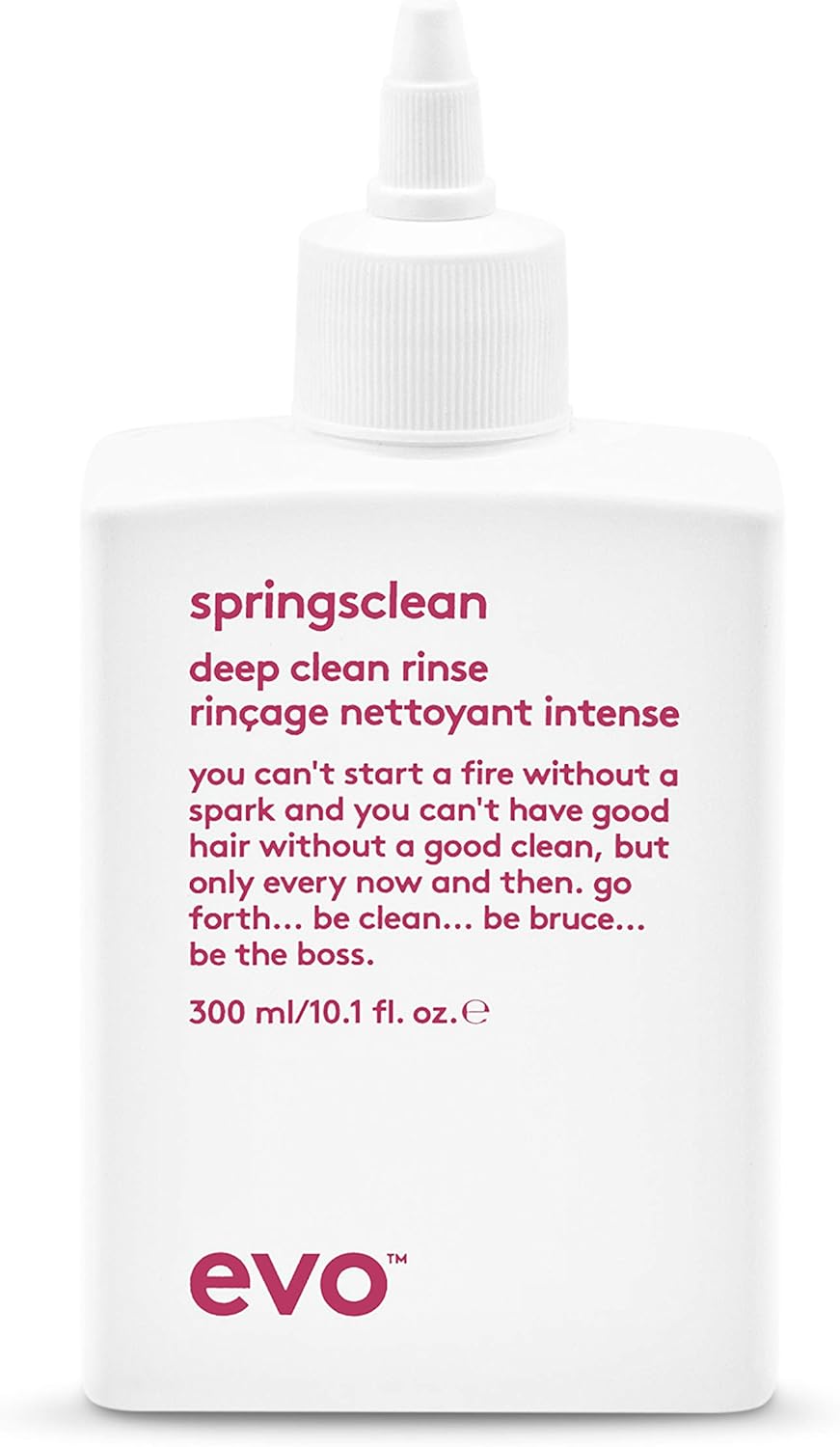 EVO Springsclean Deep Clean Rinse Shampoo – 300ml – BigaMart