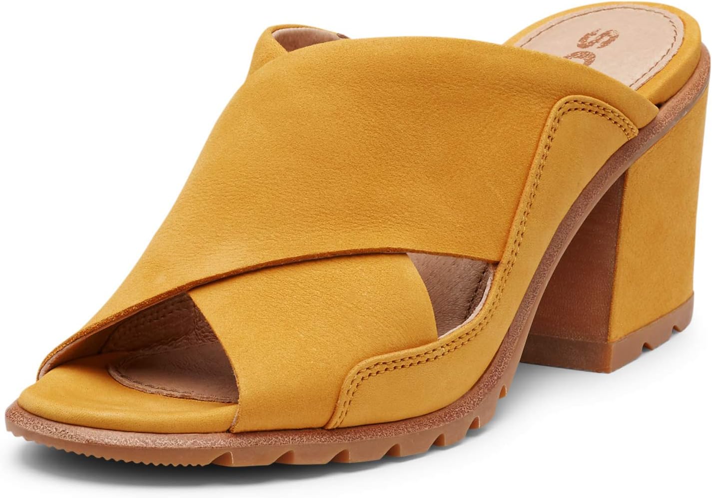 Sorel - Women’s Nadia Mule, Leather or Nubuck Open-Toe Mule with Block ...