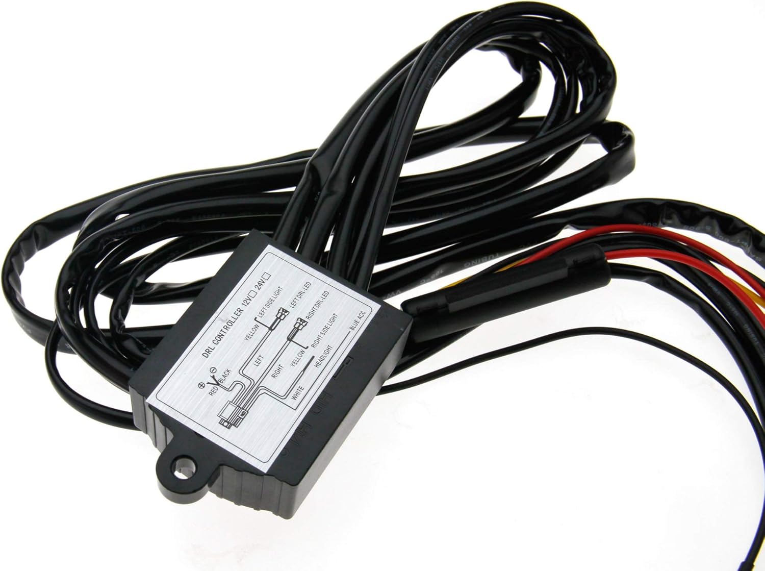 DRL Fog Light Relay Daytime Running LED Lights Controller Car DRL LED ...