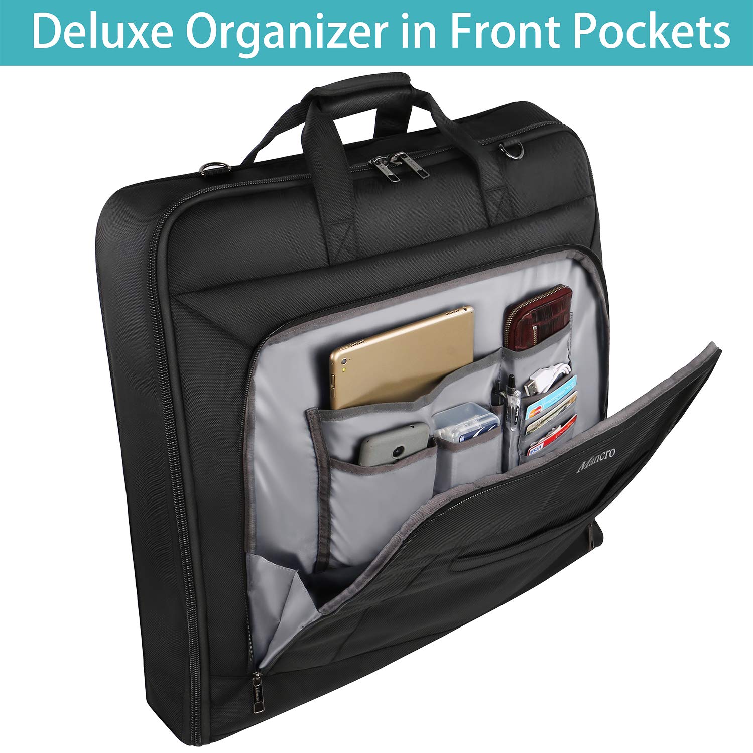 Carry On Garment Bag, Garment Bags for Travel Business Trips with ...