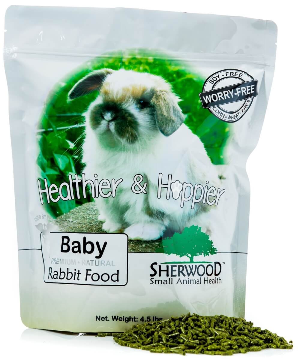 Sherwood Baby Rabbit Food - (Soy, Corn & Wheat-free) - 4.5 lb. (Vet ...