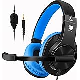 Amazon.com: NIVAVA Gaming Headset for PS4, PC Headphones with ...