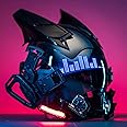 Amazon.com: PDLING Cyberpunk Gothic Mask Helmet for Adult,Techwear mask, Halloween Cosplay ...