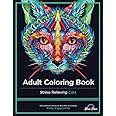 Amazon.com: Adult Coloring Book: Stress Relieving Cats: 9781941325209 ...