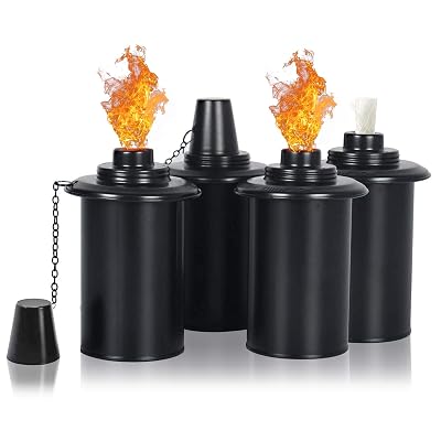 4-Pack Bamboo Torch Refill Canisters for Outdoor Nepal | Ubuy