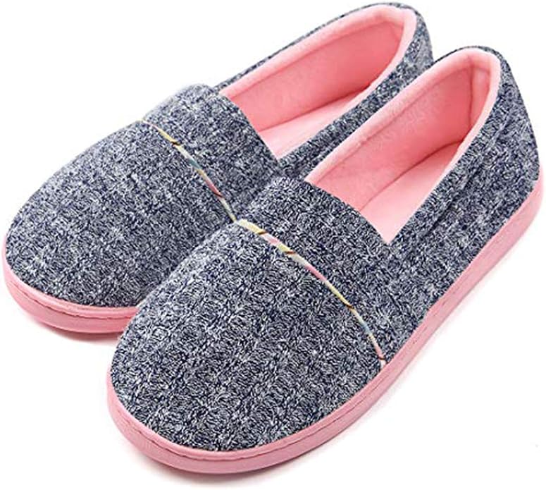 ChicNChic Pantoufles confortables en coton pour femme - Antidérapantes ...