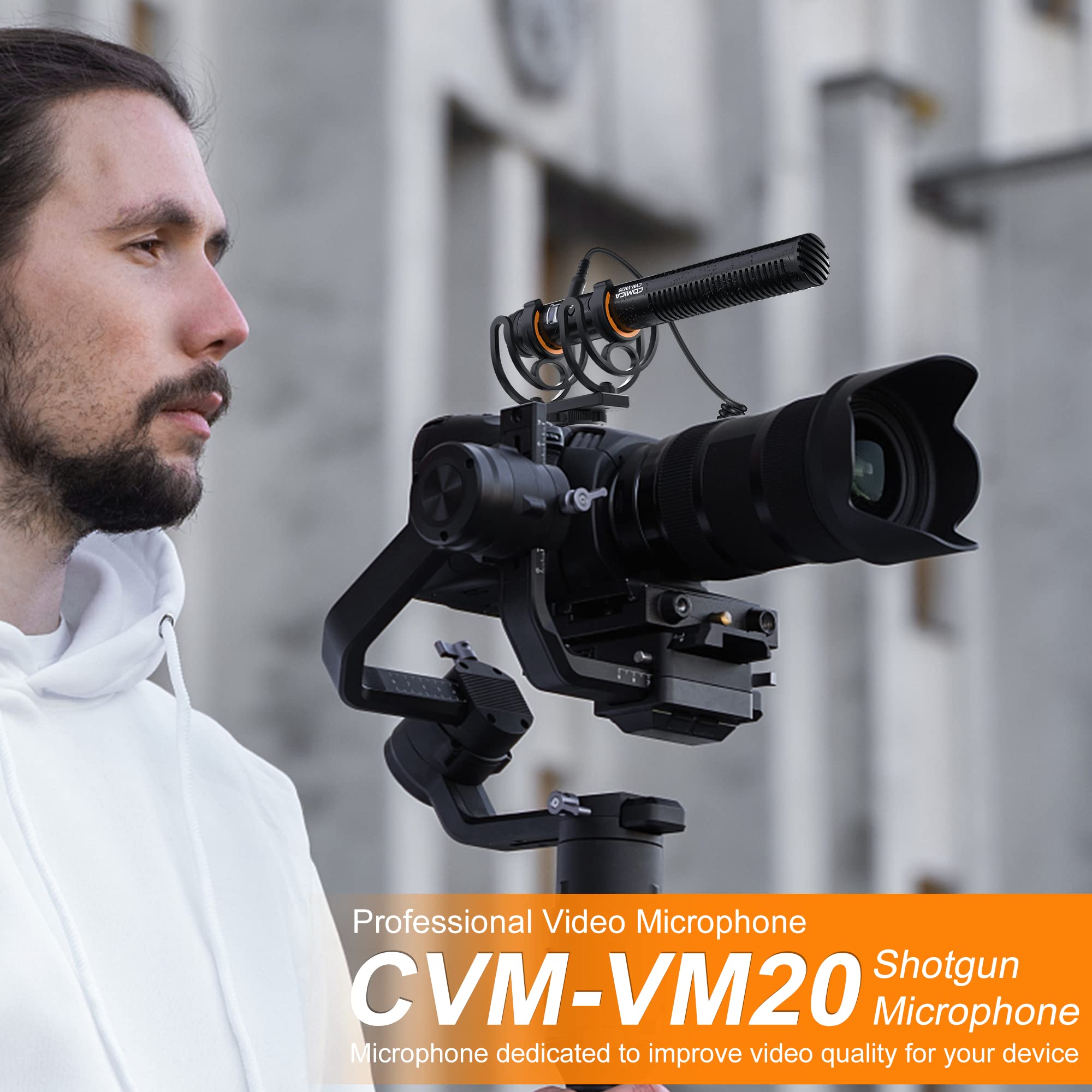 Mua comica VM20 Shotgun Microphone, Professional Super Cardioid Video ...