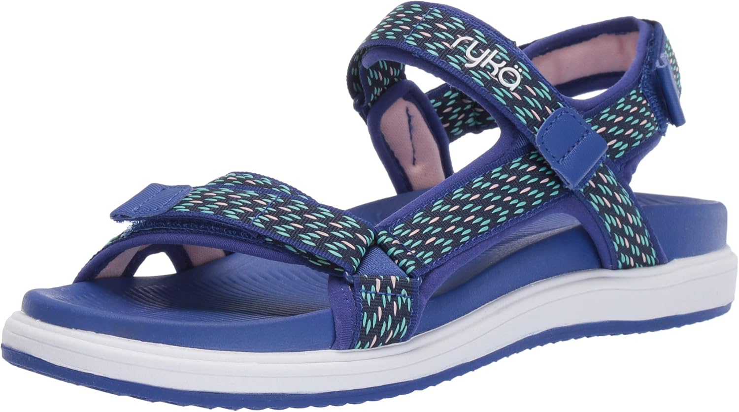 Ryka Women's LAPIS Sandal, Surf Blue, 4.5 UK: Buy Online at Best Price ...