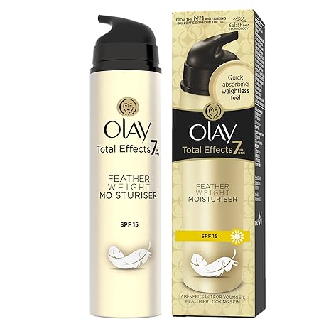Olay 7-in-1 Total Effects Anti-Ageing Day Cream Moisturiser, Fights The ...