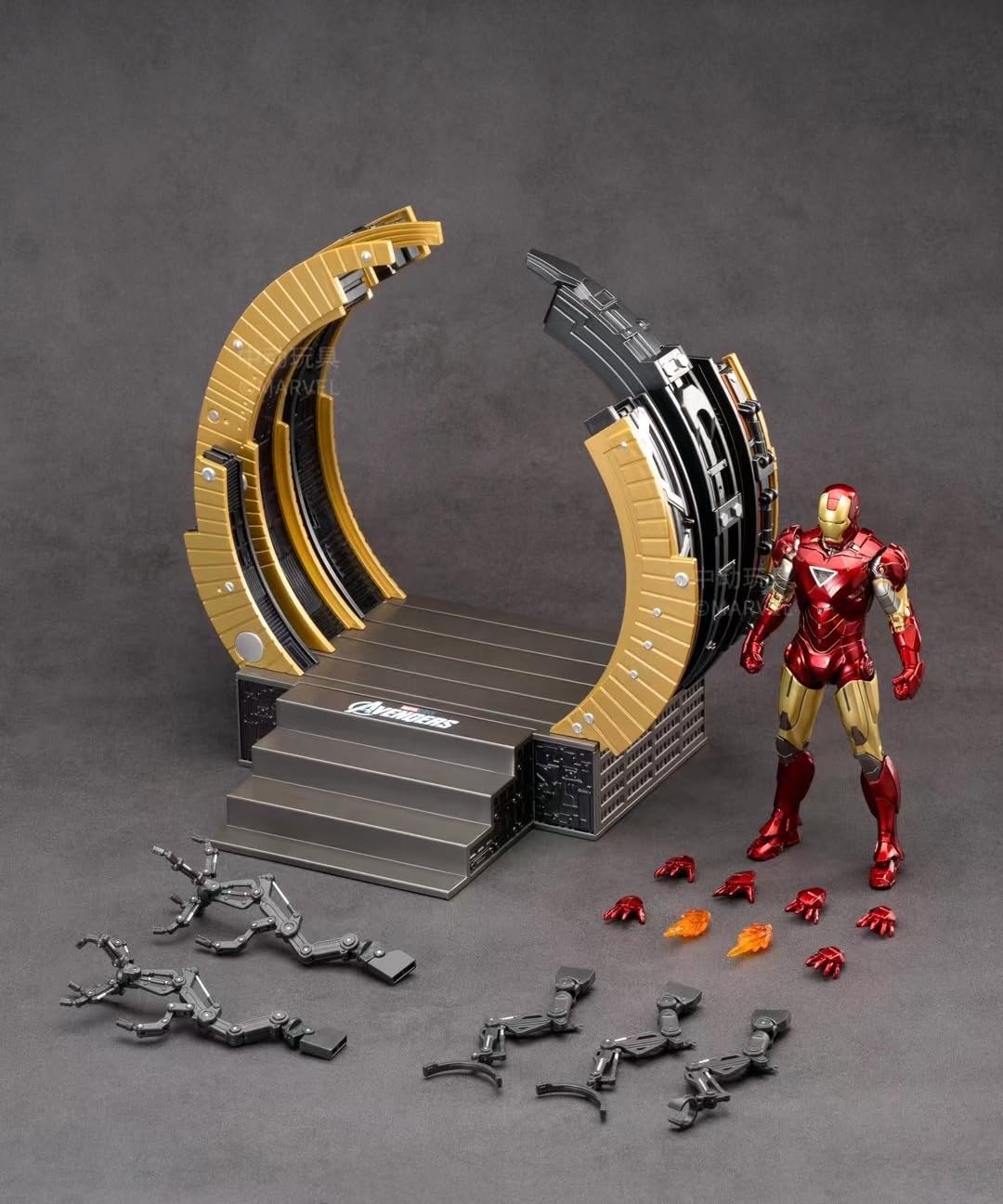 Mua Avengers Iron Man Mark 6 with Powered Suit Attachment, 1/10 Scale ...