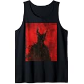Amazon.com: Red Demon Satan Baphomet Horror Art Goth Dark Hell Occult T ...