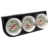 Amazon.com: Sunpro CP8092 1-1/2" White Face Mini Triple Gauge Kit ...