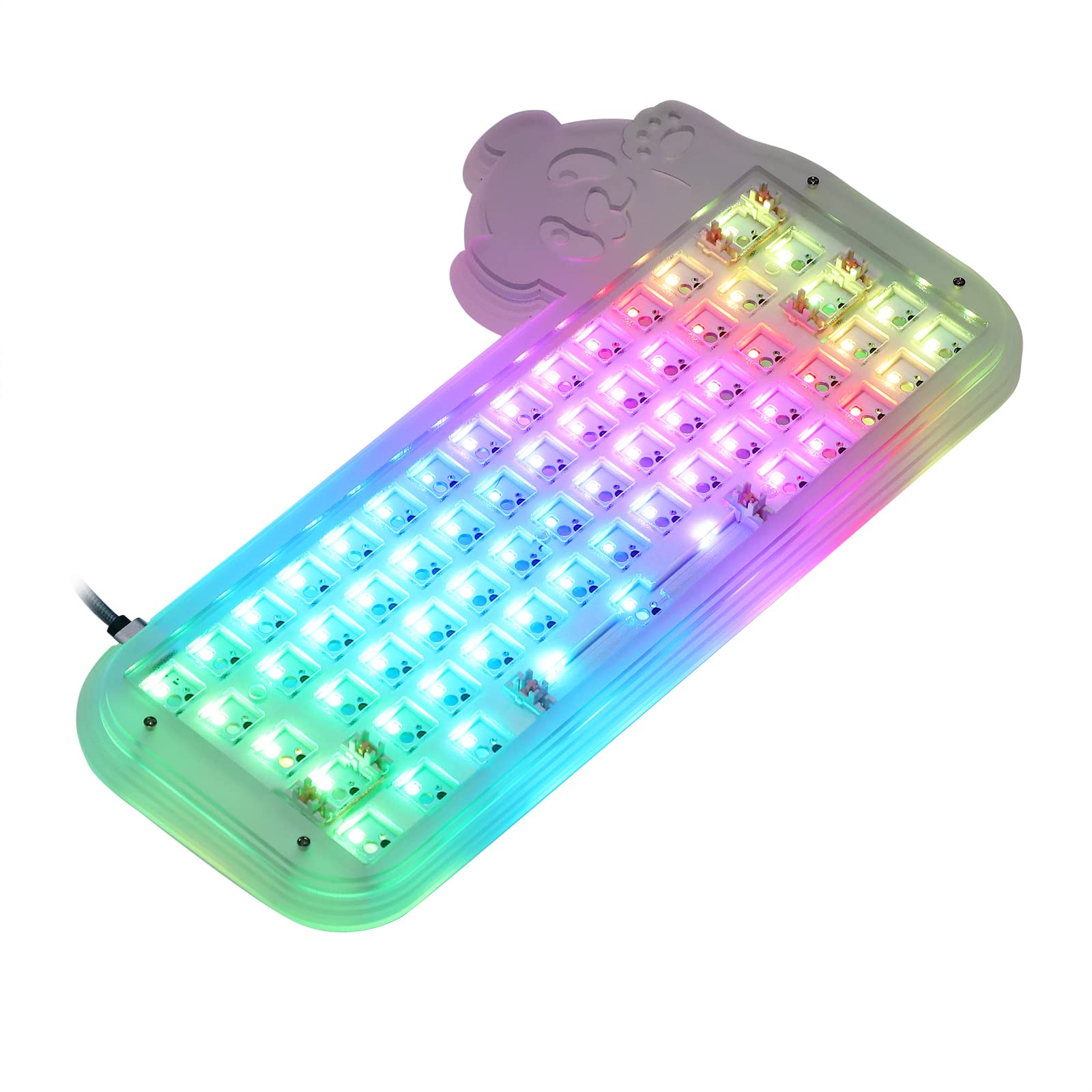 Mua EPOMAKER Mini Panda 64 DIY Gaming Keyboard Kit 60% Hot Swap RGB ...
