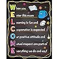 Amazon.com: chiazllta Welcome Classroom Poster Back to School Classroom ...