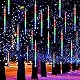 Number-one Meteor Shower Lights, LED Falling Rain Lights 30cm 8 Tube ...