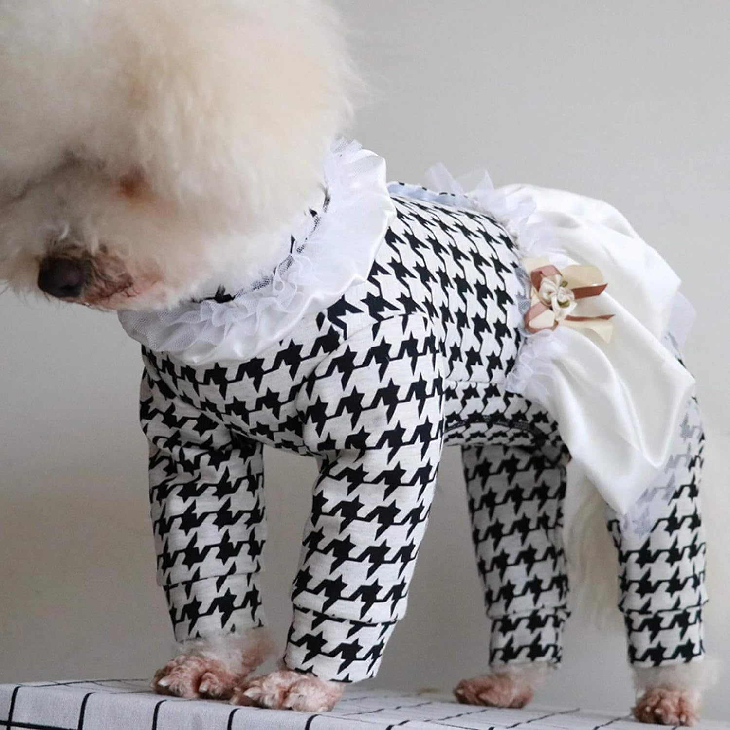 RQJOPE Vêtements de Chien Combinaisons de Chien de Compagnie Salopette ...