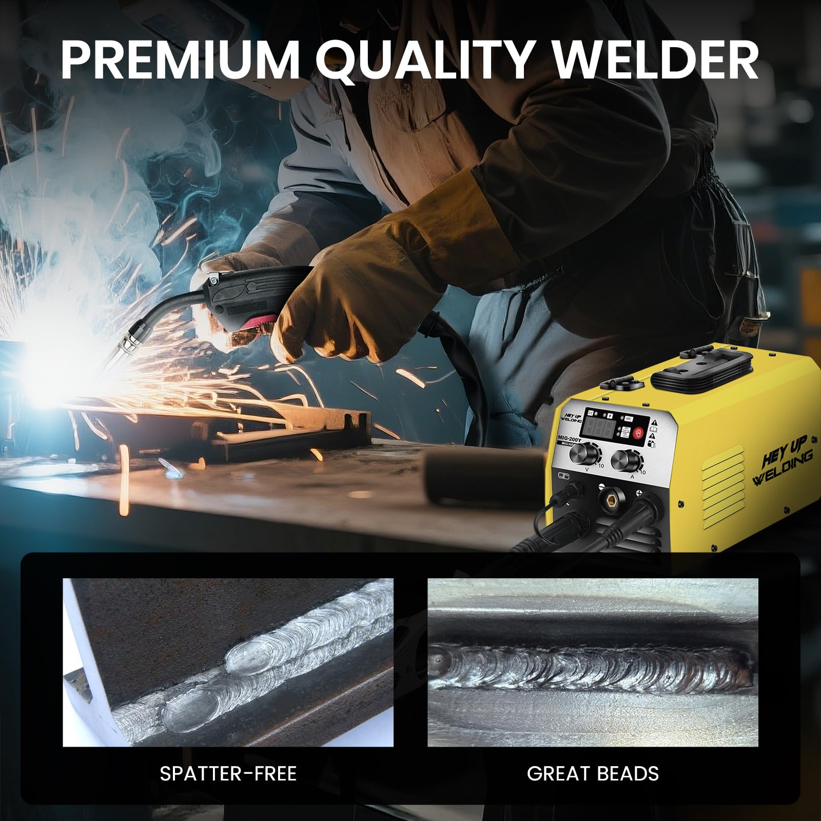 Mua MIG Welder, 140Amp 2 IN 1 Stick/Flux Core Welder with Flux Cored ...