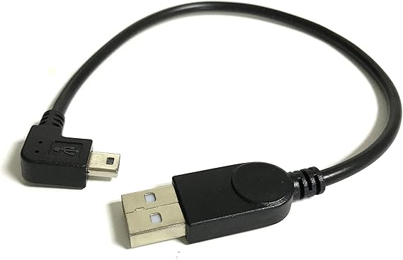 Amazon | Access 左L型 ミニUSB 充電ケーブル miniUSB L字 ケーブル USB A端子 オス - USB mini ...