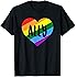 Amazon.com: Gay Pride Ally Shirt LGBT Shirt Friends Proud Ally t-shirt ...