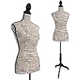Amazon.com: Female Mannequin Torso Dress Form Manikin Body Sewing ...