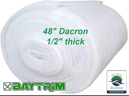 Amazon.com: BayTrim Bonded Dacron Upholstery Grade Polyester Batting 48 ...
