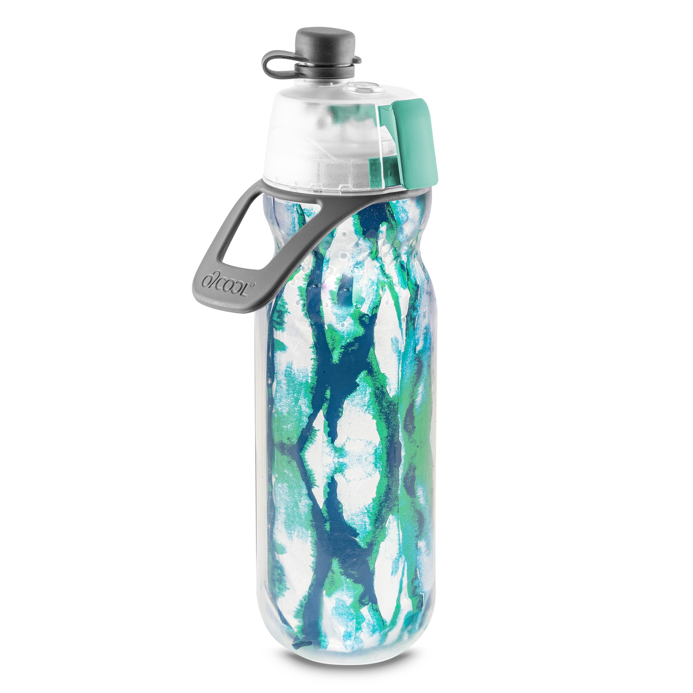 O2COOL Mist 'N Sip Misting Water Bottle 2-in-1 Mist And Sip Function ...