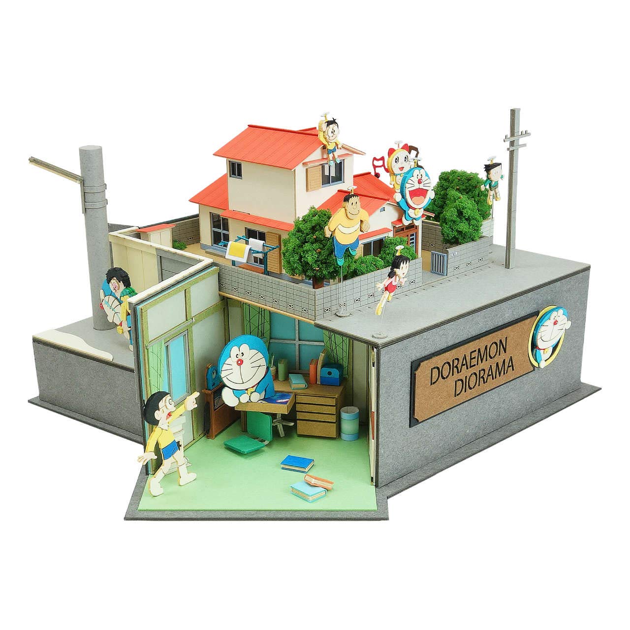 Mua Sankei MK10-03 Doraemon Series Doraemon Diorama Paper Craft trên ...