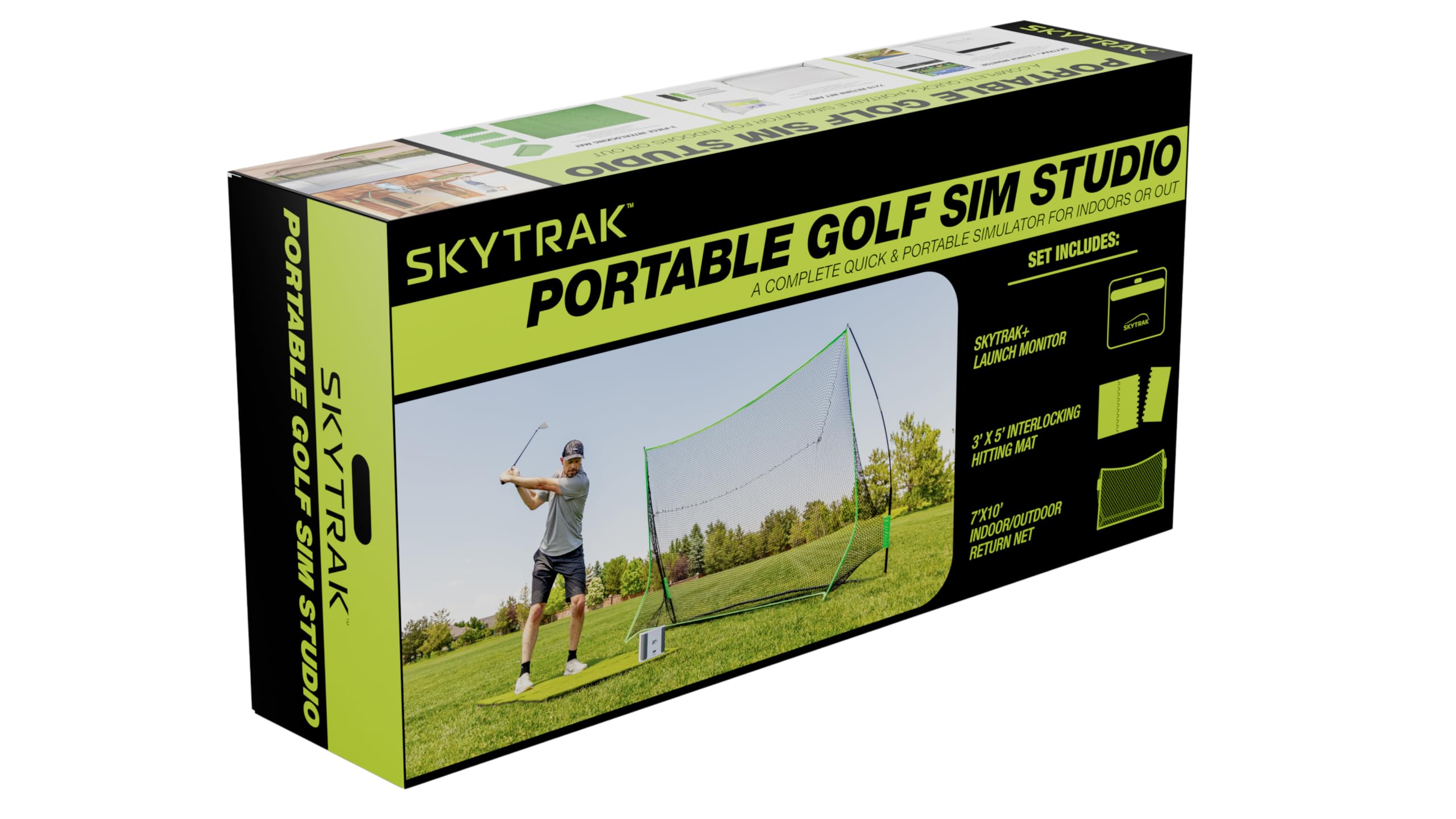 SkyTrak+ Portable Golf Sim Studio for sale | Delran, NJ | Nellis Auction