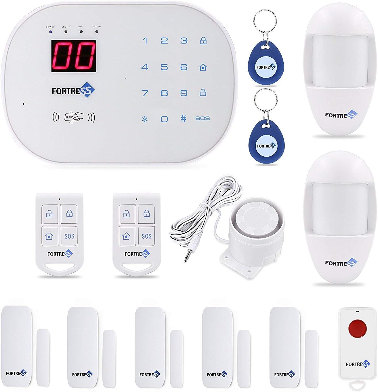 Fortress Security Store (TM) S02-A Wireless Home and Business Security ...