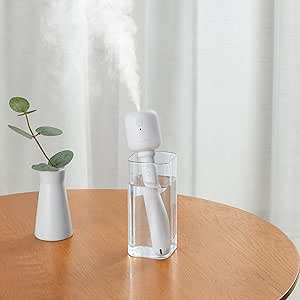 Amazon.com: JISULIFE Mini Portable Humidifier, Travel Personal Battery ...