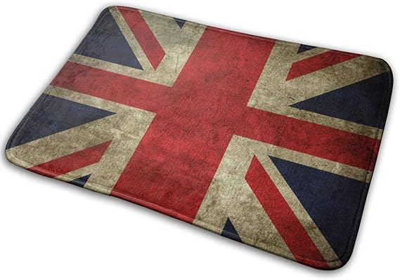 Home Decorative Door Mat, Vintage United Kingdom Union Jack Flag ...