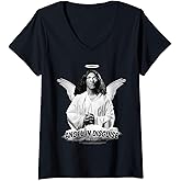 Amazon.com: ASOB- The Three Stooges: Shemp Angel In Disguise Premium T ...