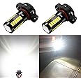 Amazon.com: Alla Lighting 2504 PSX24W LED Fog Lights Bulbs 2800lm ...