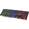 Amazon.com: MANHATTAN Wired Membrane Gaming Keyboard – with Backlit RGB ...