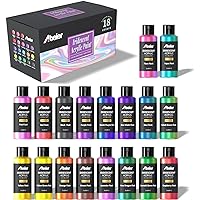Shuttle Art Color Change Acrylic Paint, 20 Chameleon Colors Acrylic ...