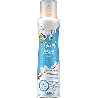 Secret Dry Spray Antiperspirant Deodorant, Nurturing Coconut and Argan ...