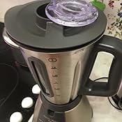 Moulinex LM320A10 Blender Mixeur Électrique Faciclic Steel Capacité 2L ...