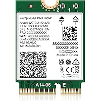 Amazon.com: WiFi 6E Wireless Card Intel AX411 NGW M.2: CNVio2 ...