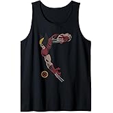 Amazon.com: Marvel X-Men Wolverine Upper Body Cropped Shot Vintage Tank ...