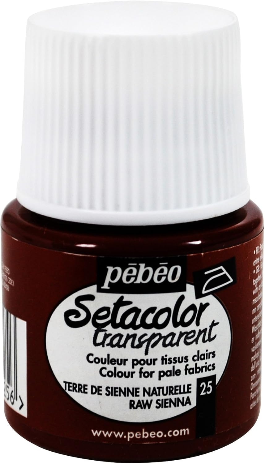 Amazon.com: PEBEO Setacolor Transparent Fabric Paint 250-Milliliter ...