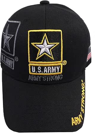 U.S. Warriors US Army Strong Official Licensed Military Baseball Cap ...