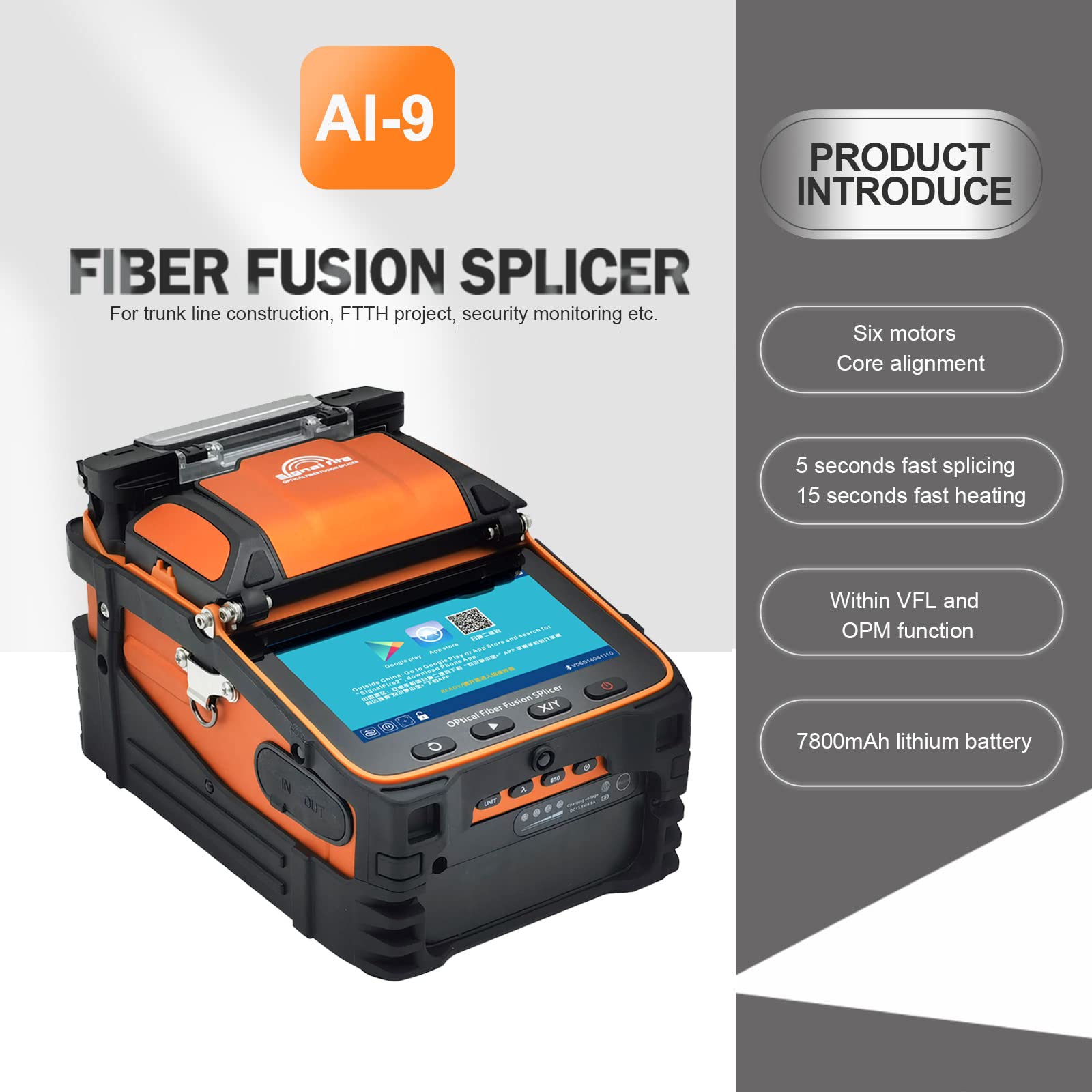 Mua Signal fire AI-9 Optical Fiber Fusion Splicer, Splicing Heating ...